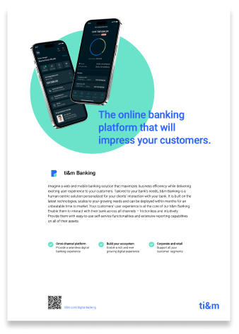 The Digital Banking Software Solution from ti&m